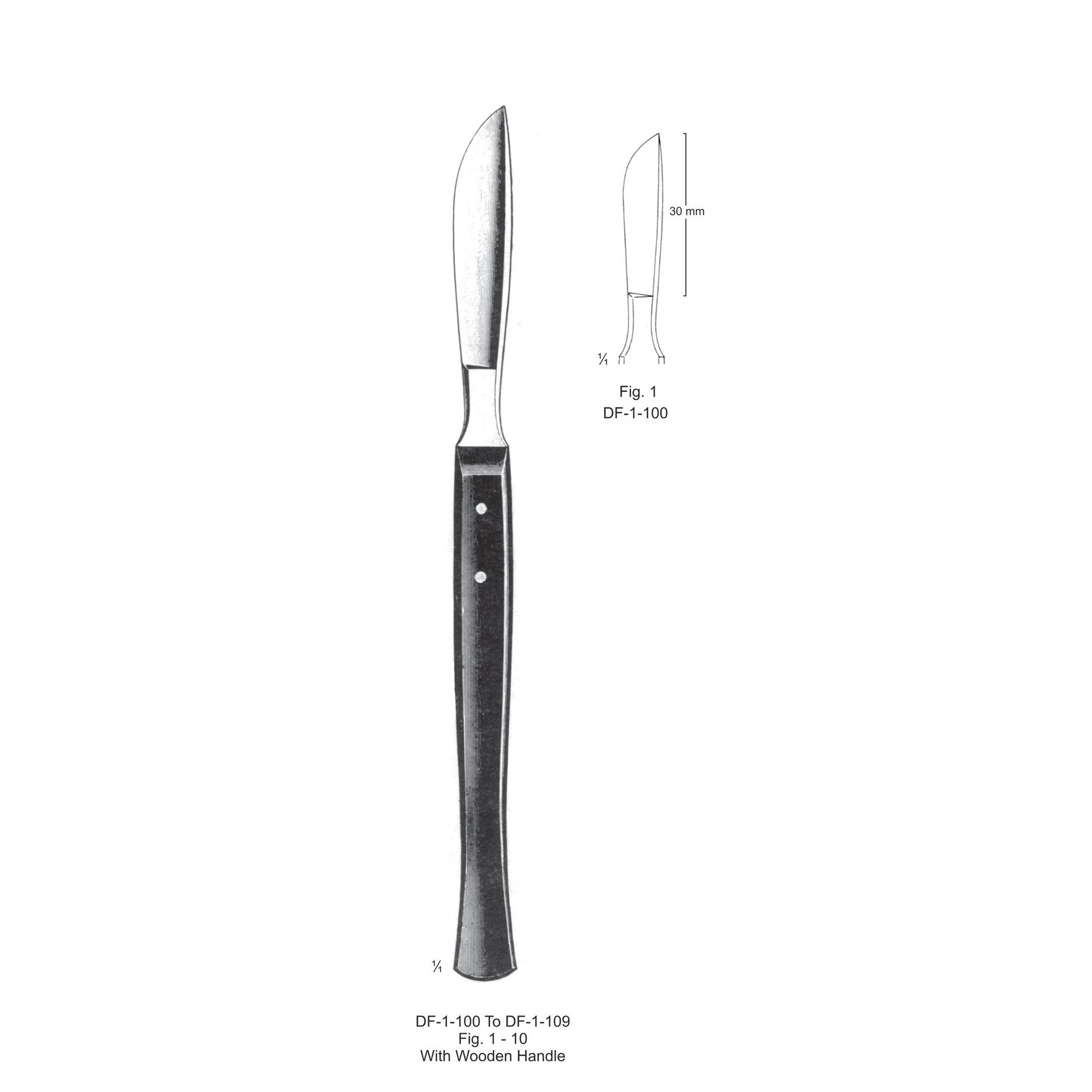 Dissecting Knife Fig.1 Surgery Instrument – Dr Frigz