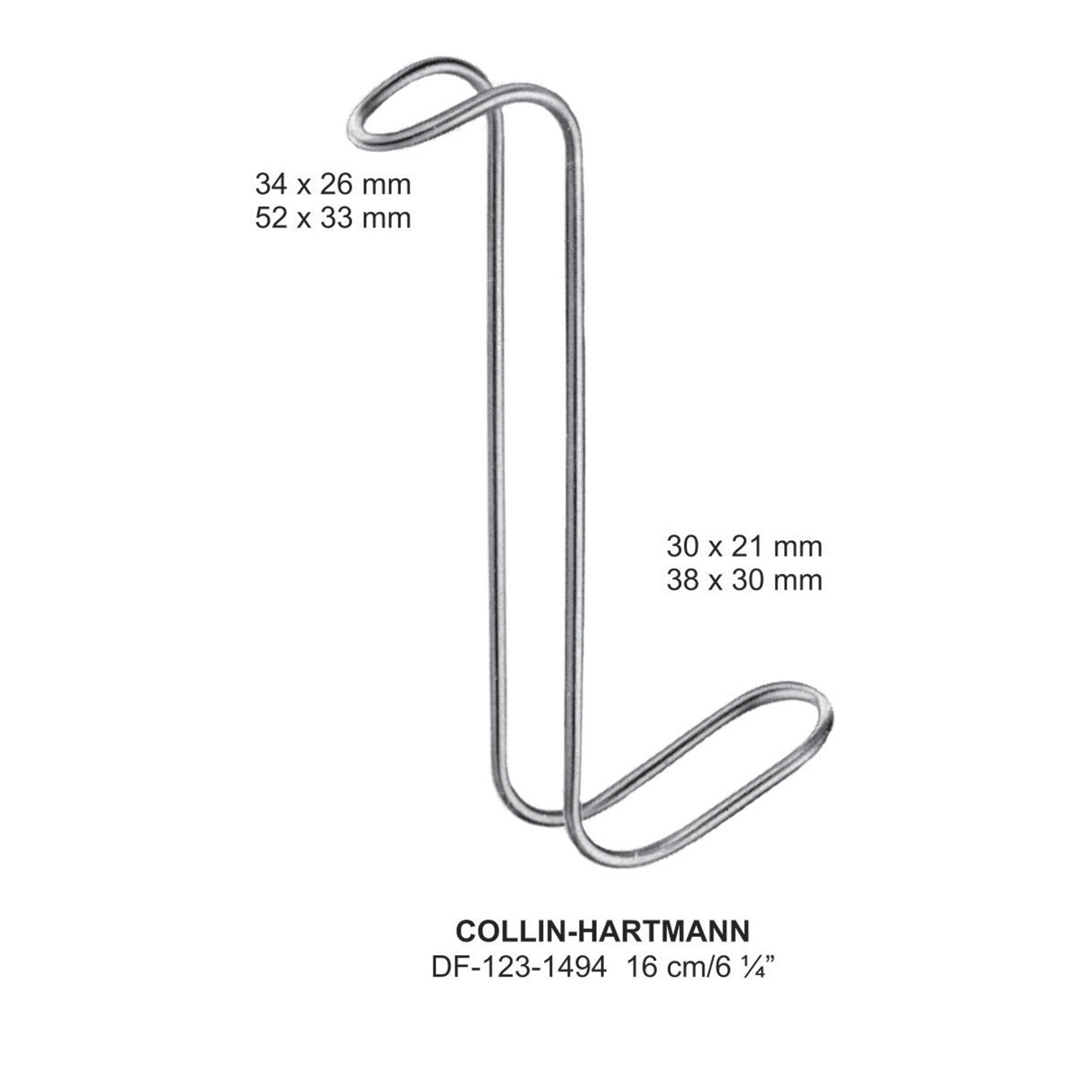 Collin-Hartmann Retractors 16cm Surgery Instrument – Dr Frigz