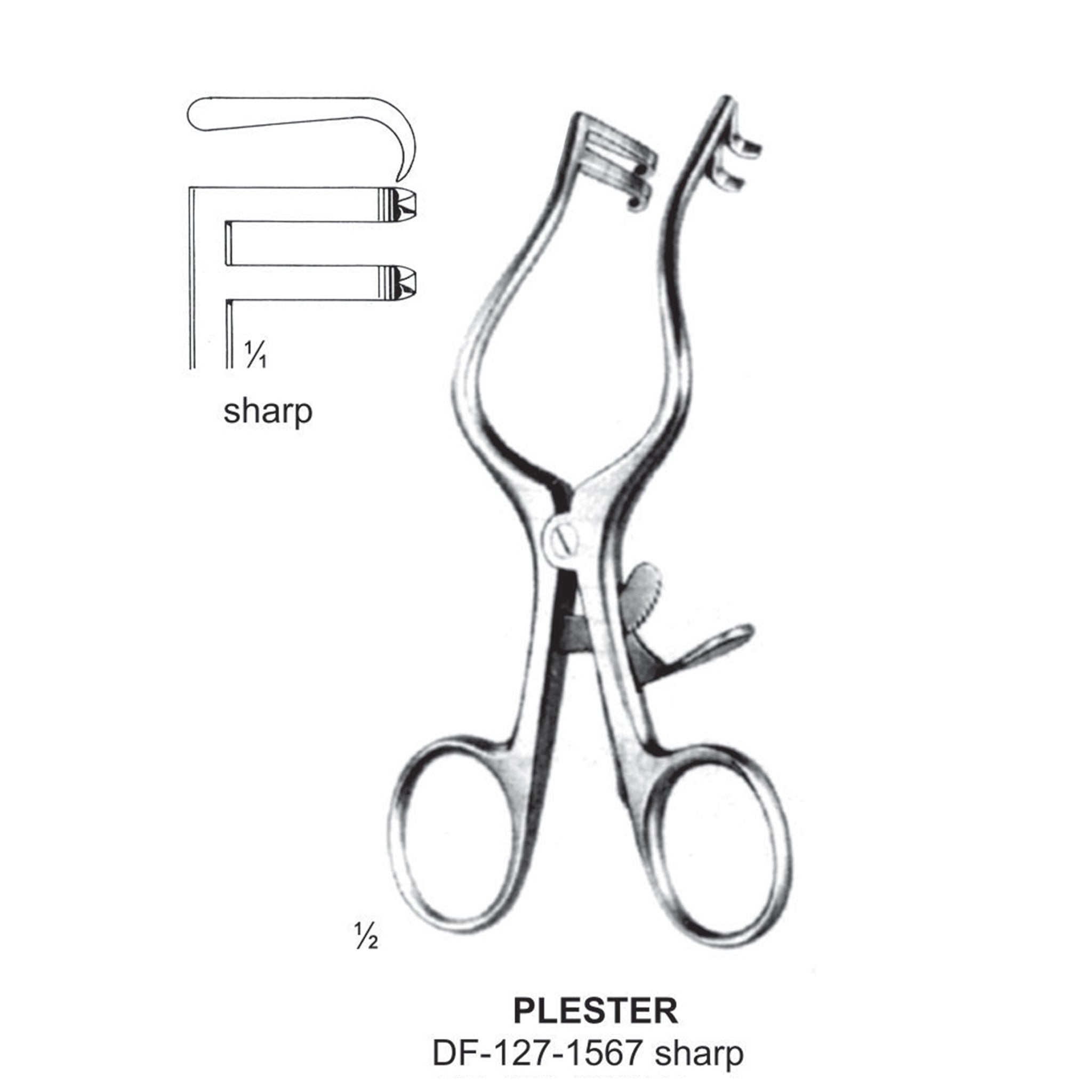 Plester Retractors 13cm Surgery Instrument – Dr Frigz