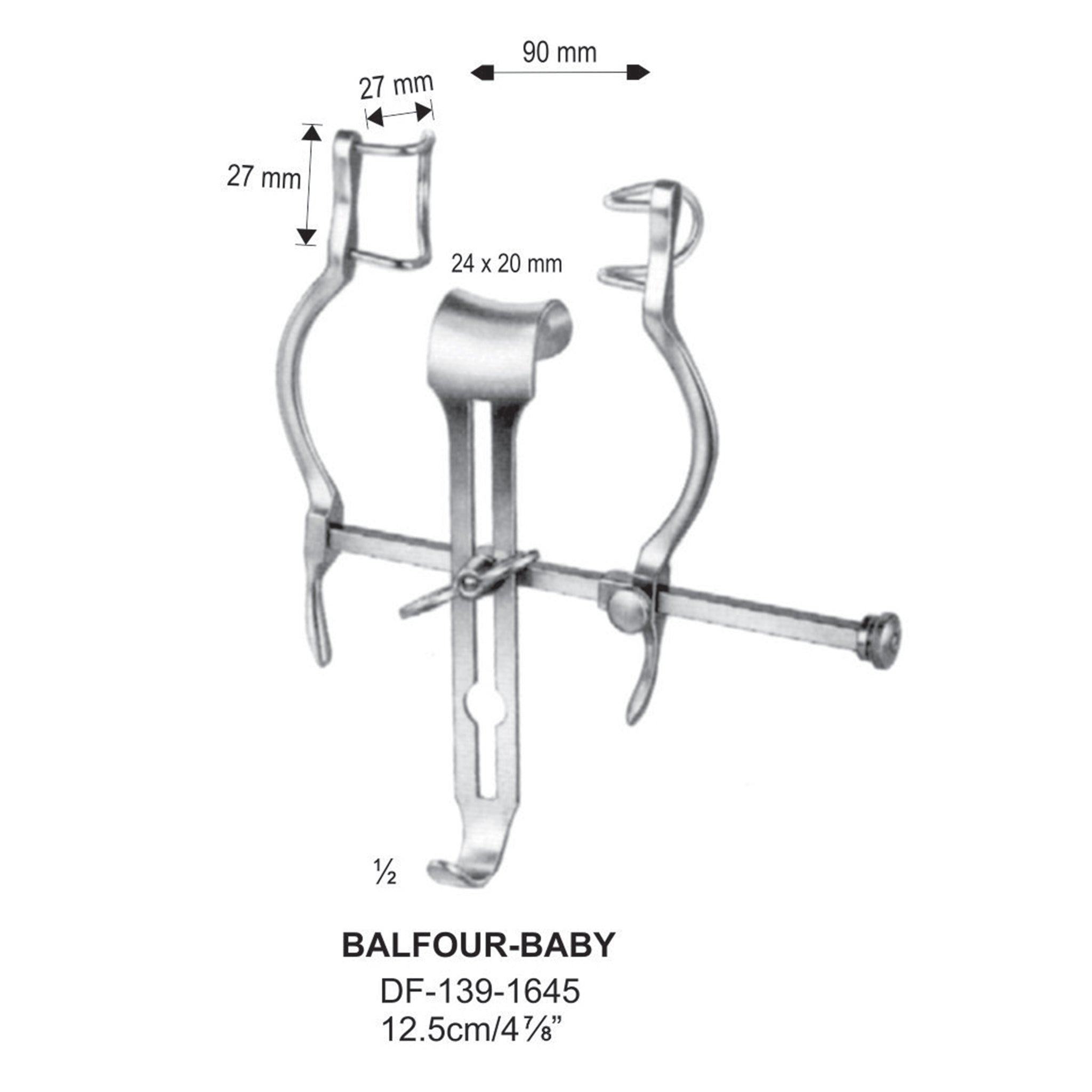 Balfour-Baby Abdominal Retractors Surgery Instrument – Dr Frigz