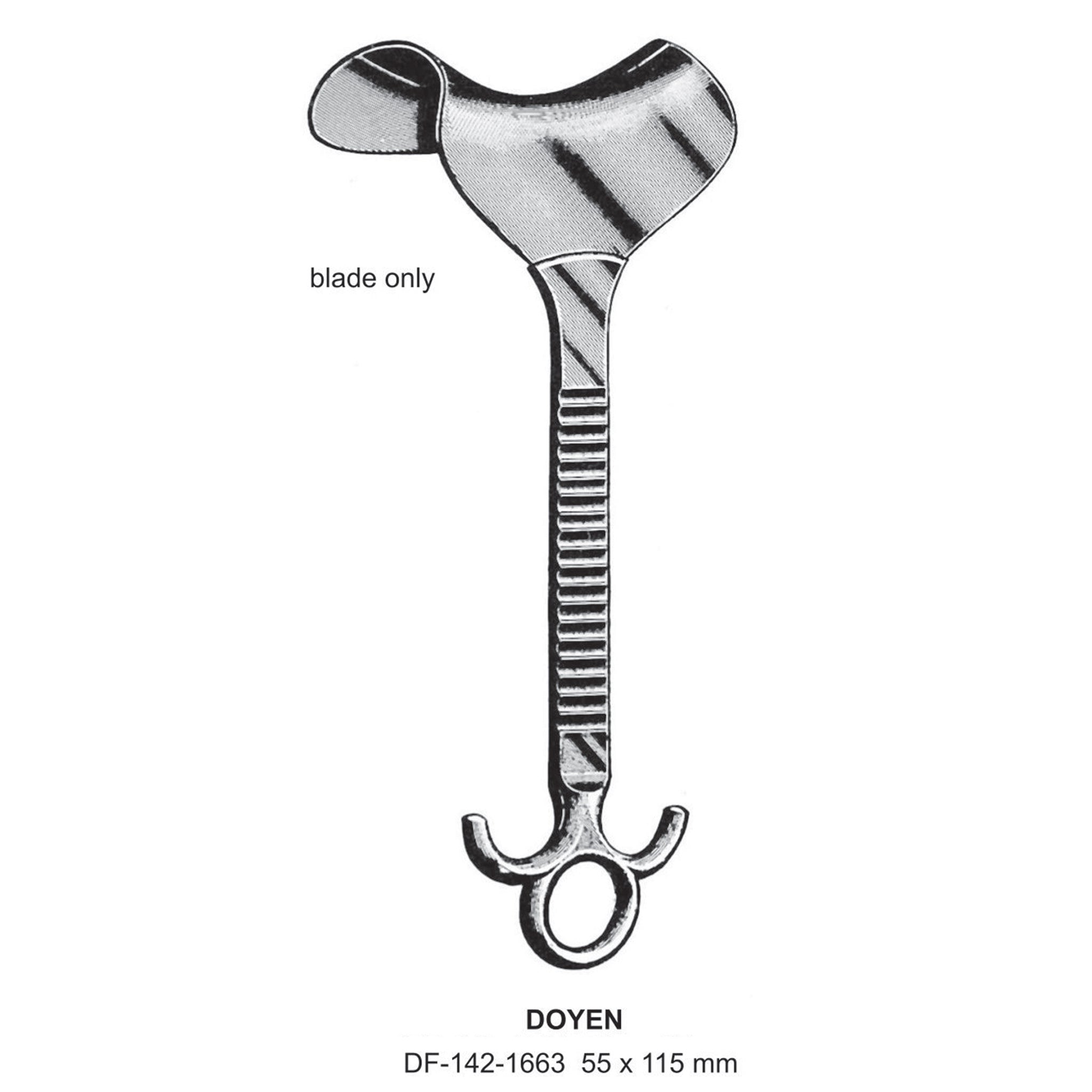 Doyen Retractors Blade Surgery Instrument – Dr Frigz