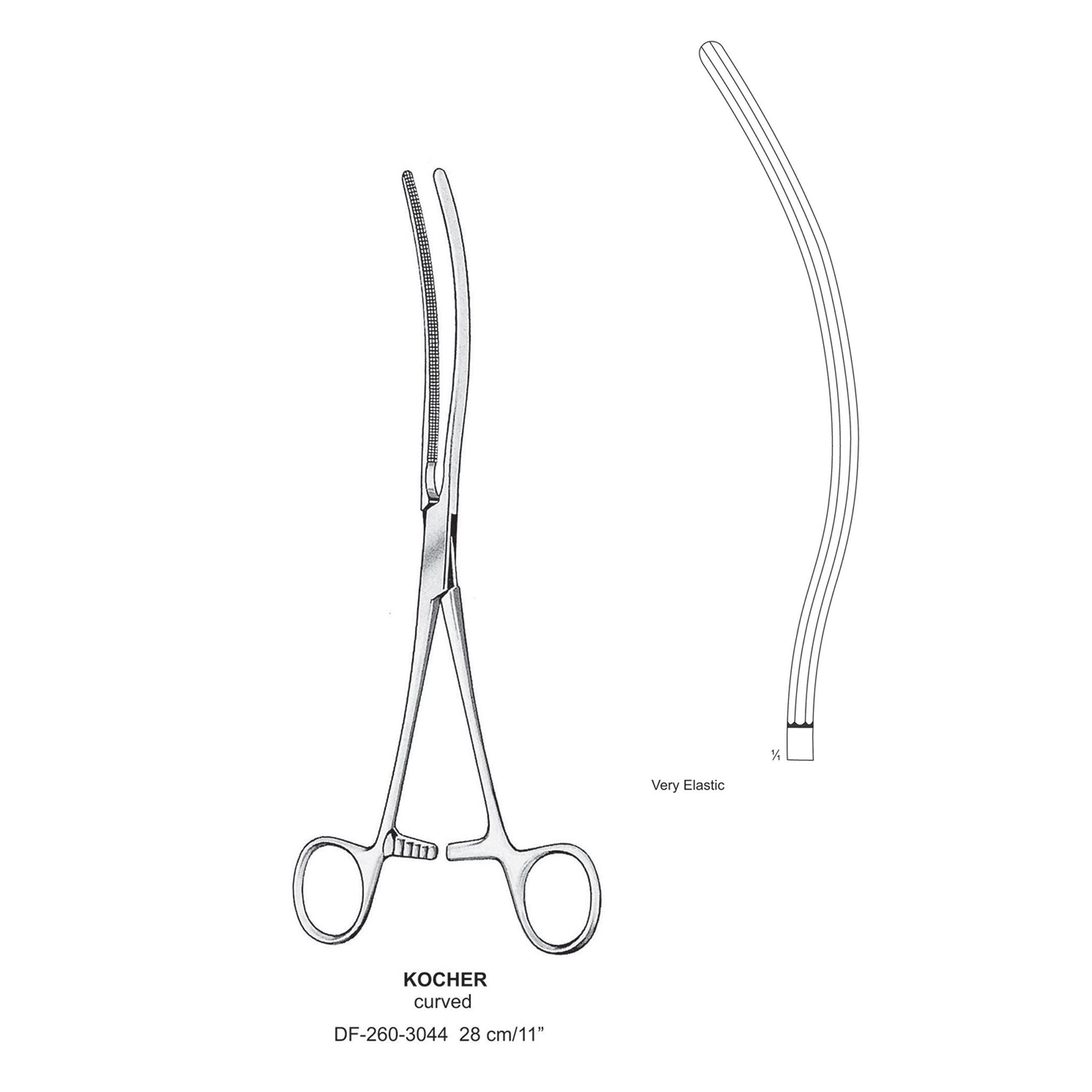 Kocher Intestinal Clamp Surgery Instrument – Dr Frigz
