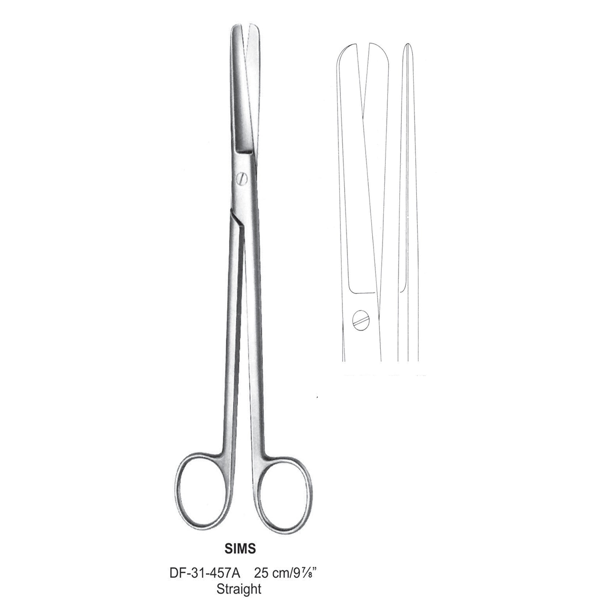 Sims Uterus Scissors Surgery Instrument – Dr Frigz