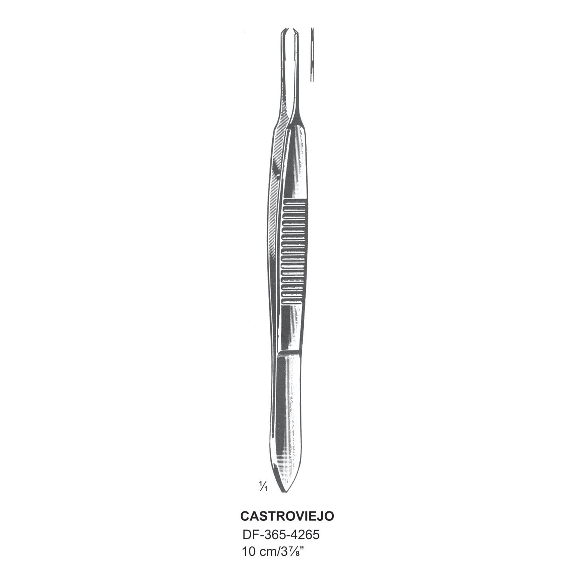 Castroviejo Forceps Straight Surgery Instrument – Dr Frigz