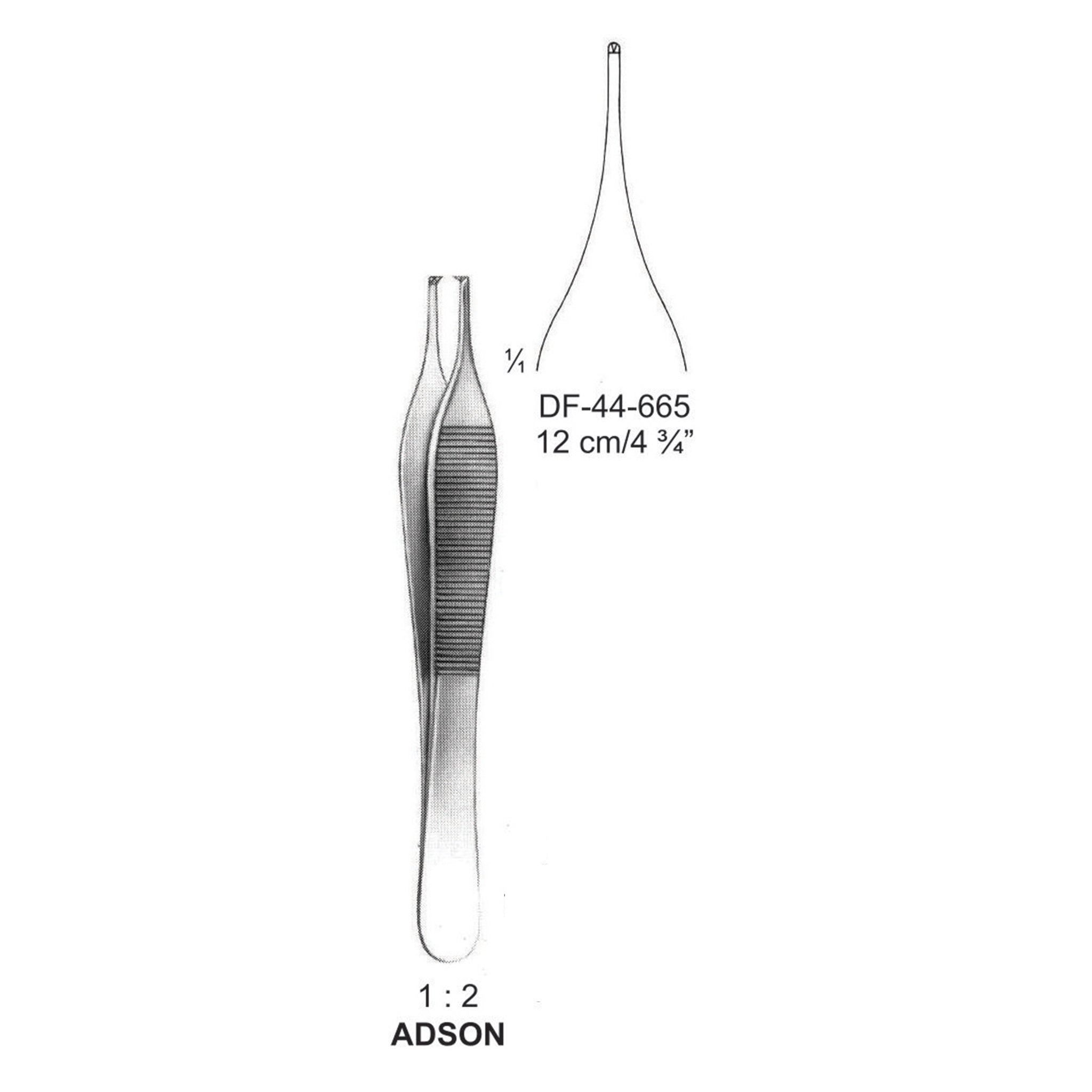 Adson Tissue Forceps Surgery Instrument – Dr Frigz