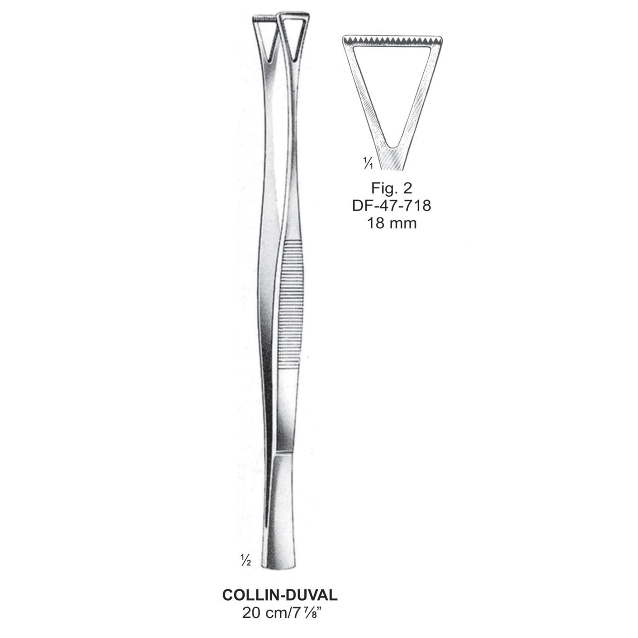 Collin-Duval Grasping Forceps Surgery Instrument – Dr Frigz