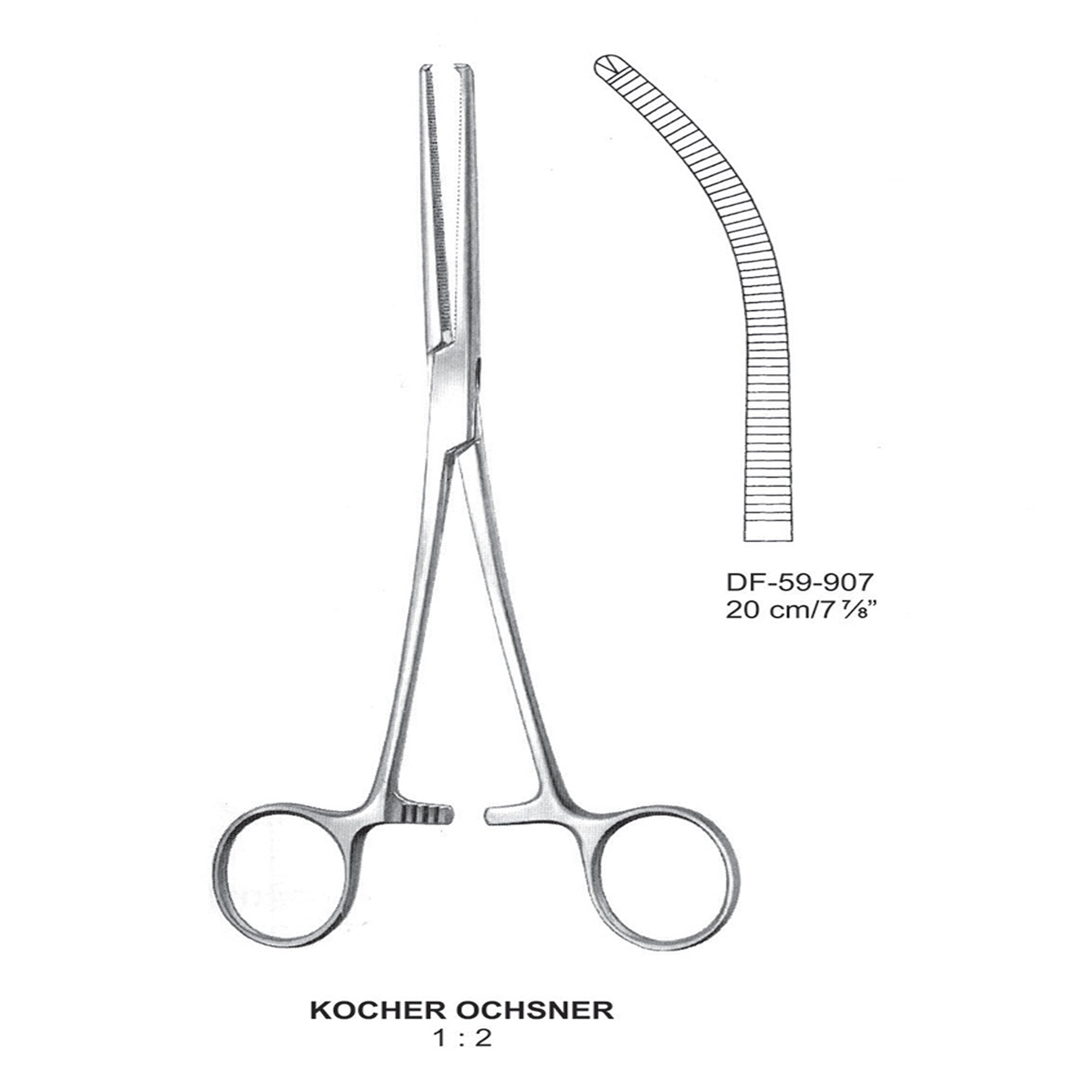 Kocher-Ochsner Artery Forceps Surgery Instrument – Dr Frigz