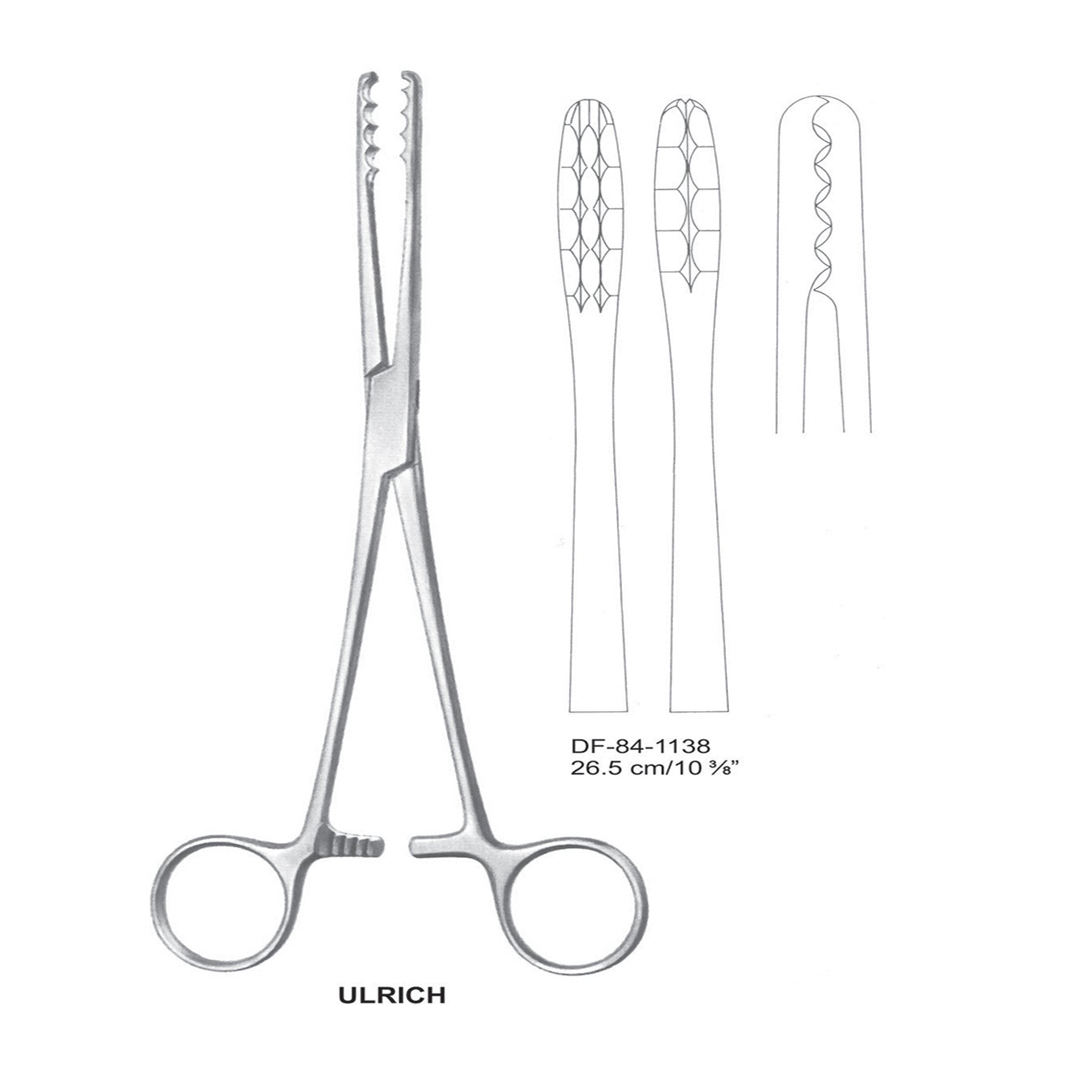 Ulrich Swab Forceps Surgery Instrument – Surgical Instrument