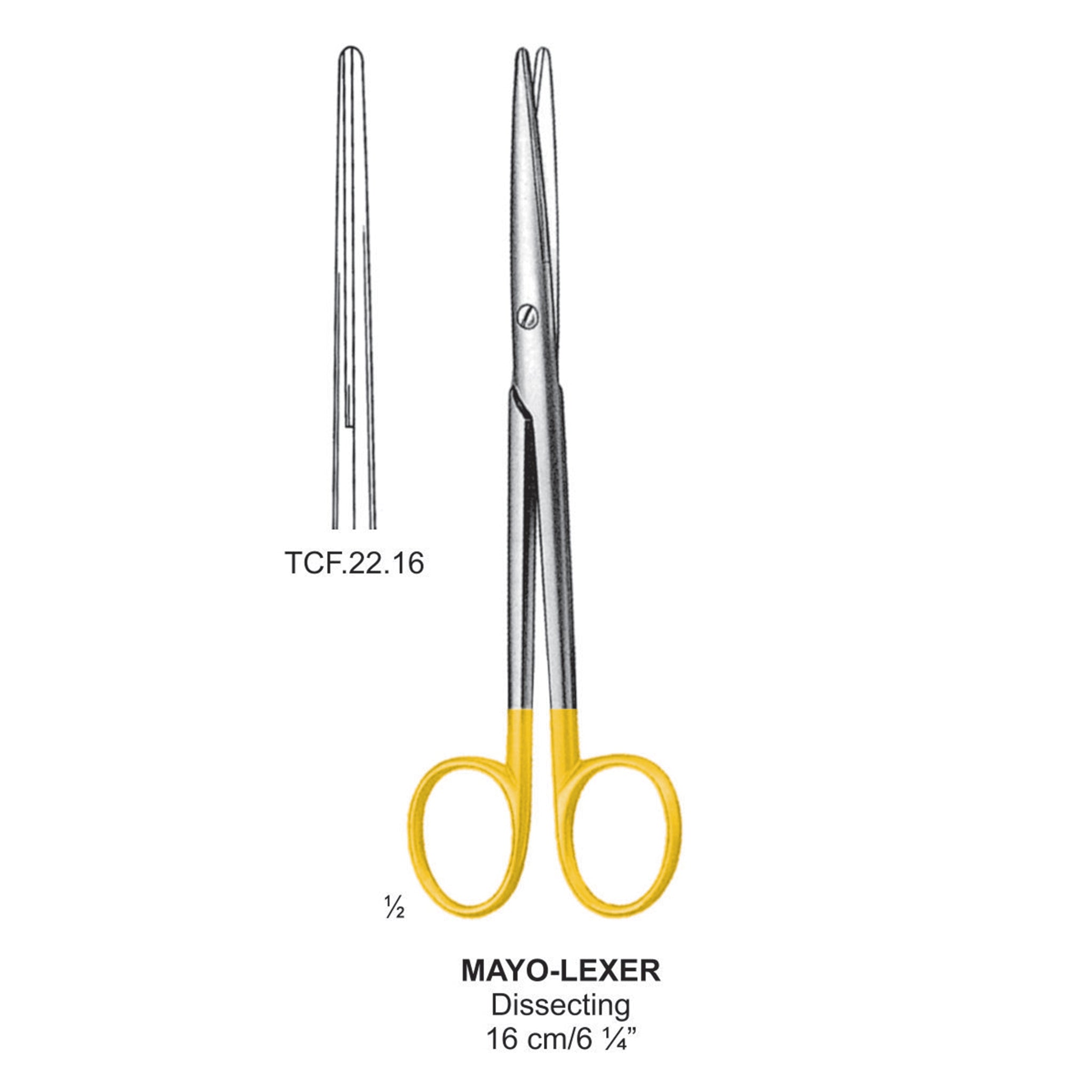 TC-Mayo-Lexer Dissecting Scissors Surgery Instrument – Dr Frigz