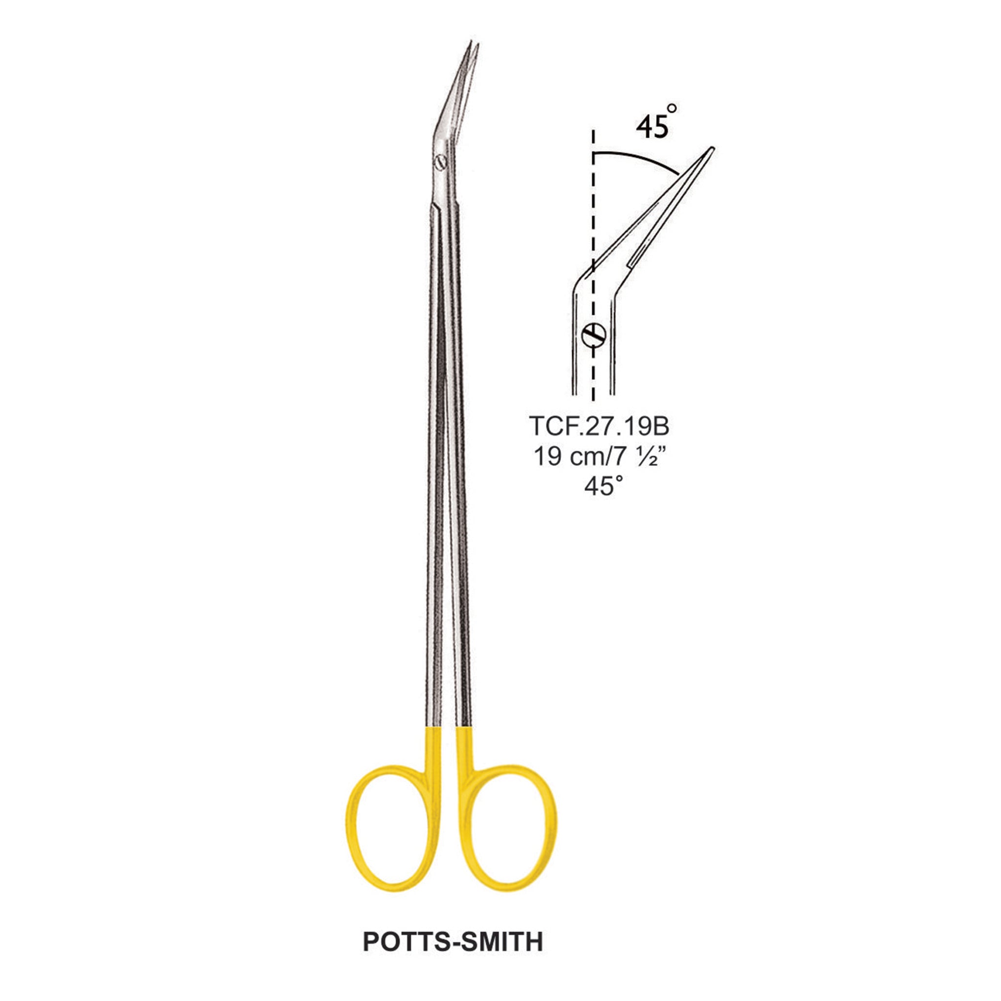 TC-Potts-Smith Vascular Scissors Surgery Instrument – Dr Frigz